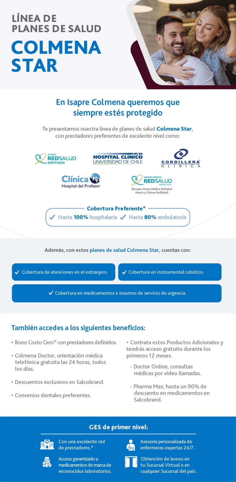 plan de salud colmena star | Isapre Colmena